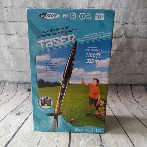 Estes | Toys | Nib Estes Taser Model Rocket Launch Set | Poshmark